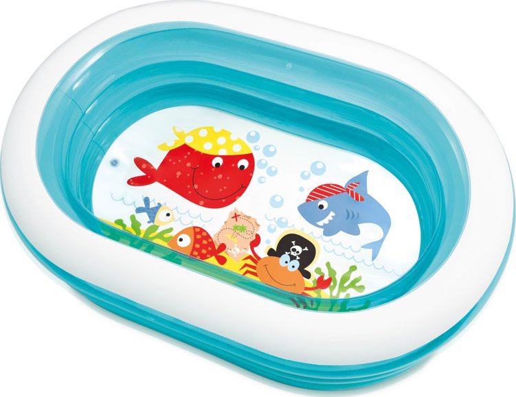 Intex 57482 163 x 107 x 46 cm transparentní s rybičkami od 429 Kč - Zbozi.cz