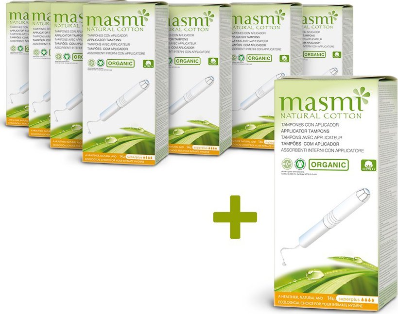 Masmi Tampony s aplikátorem Regular 128 ks - Zbozi.cz