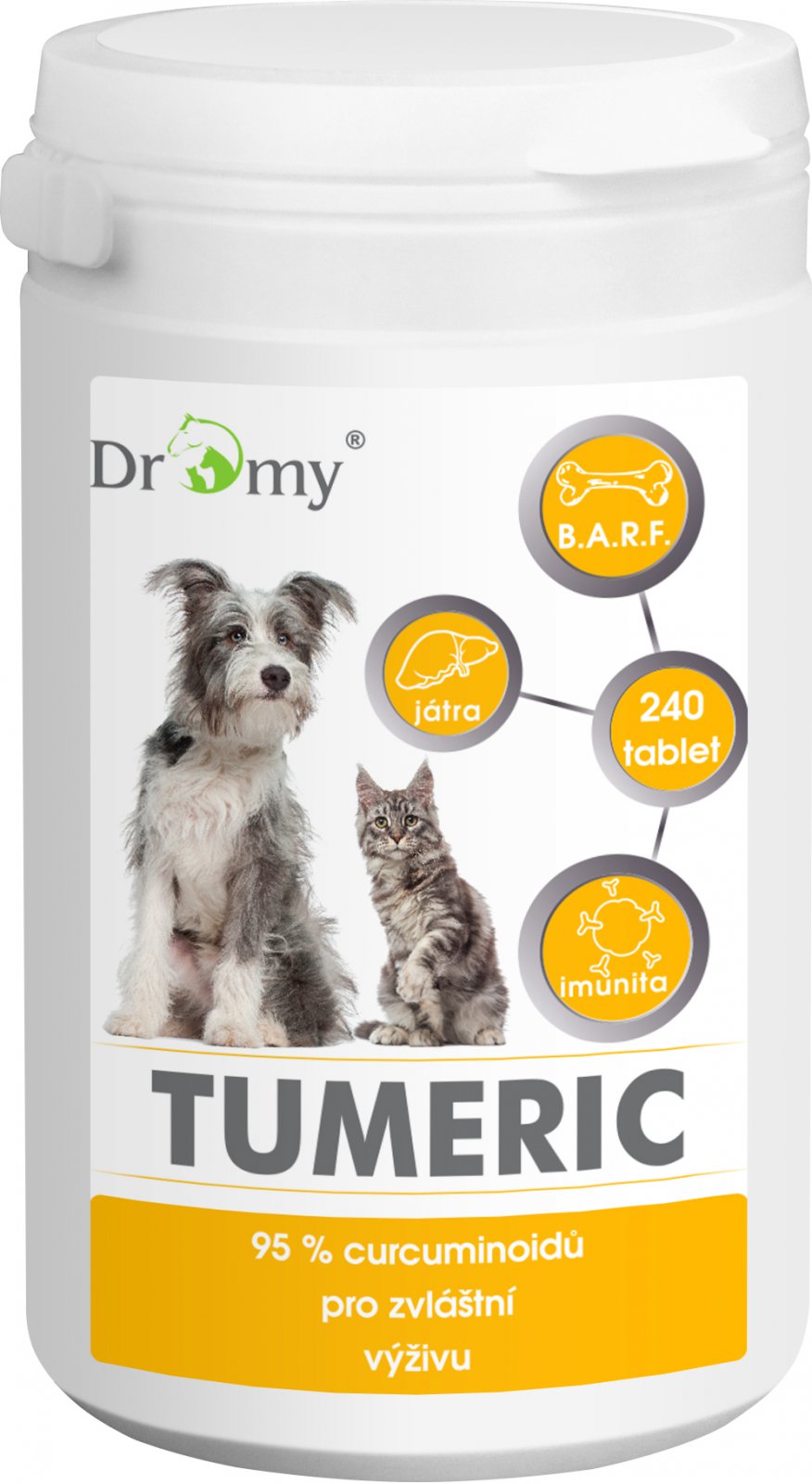 Dromy Tumeric 240 tbl. - Zbozi.cz