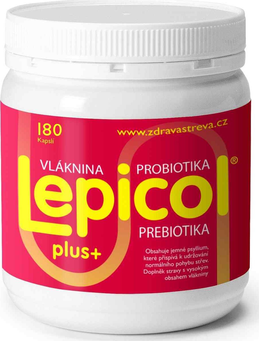 Probiotics International Lepicol Plus 180 cps. - Zbozi.cz
