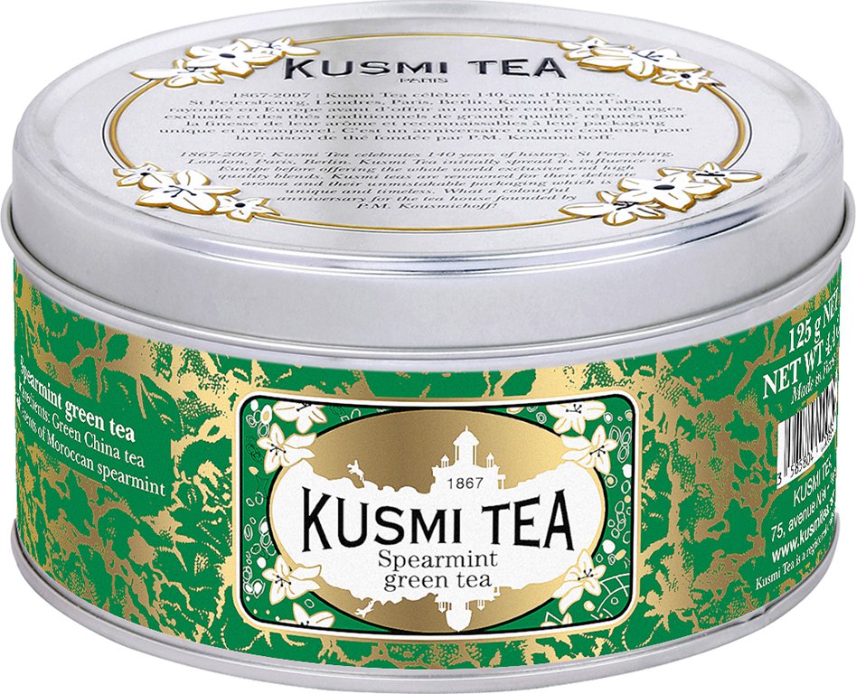 Kusmi Tea Green tea with Mint 125 g - Zbozi.cz