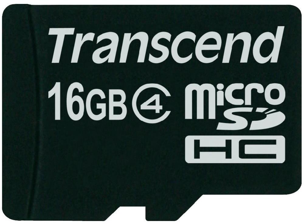 Transcend microSDHC 16 GB Class 4 (TS16GUSDC4) - Zbozi.cz