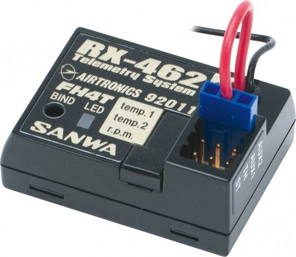 Sanwa RX-462 FHSS-4T S107A41093A - Zbozi.cz