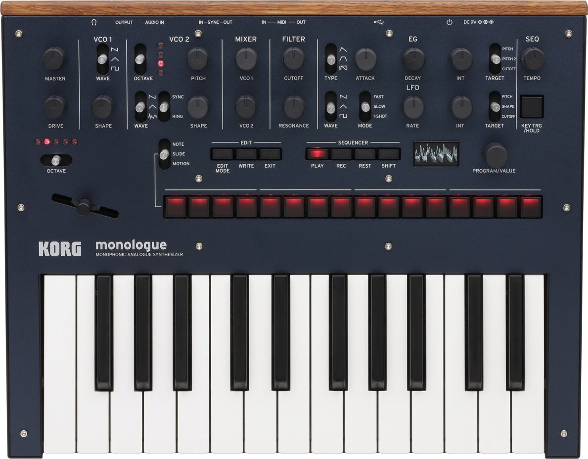 Korg Monologue Blue od 389 Kč - Zbozi.cz
