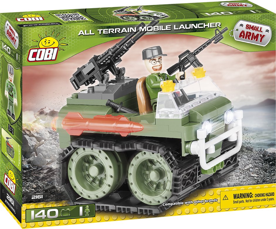 Recenze COBI Small Army 2161 Mobilní pásový raketomet - Zbozi.cz