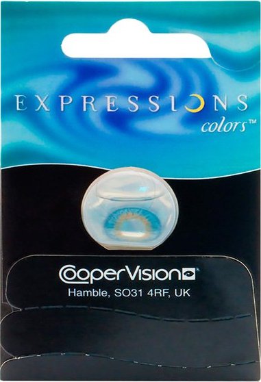CooperVision Expressions Colors Hazel nedioptrické (1 čočka) - Zbozi.cz