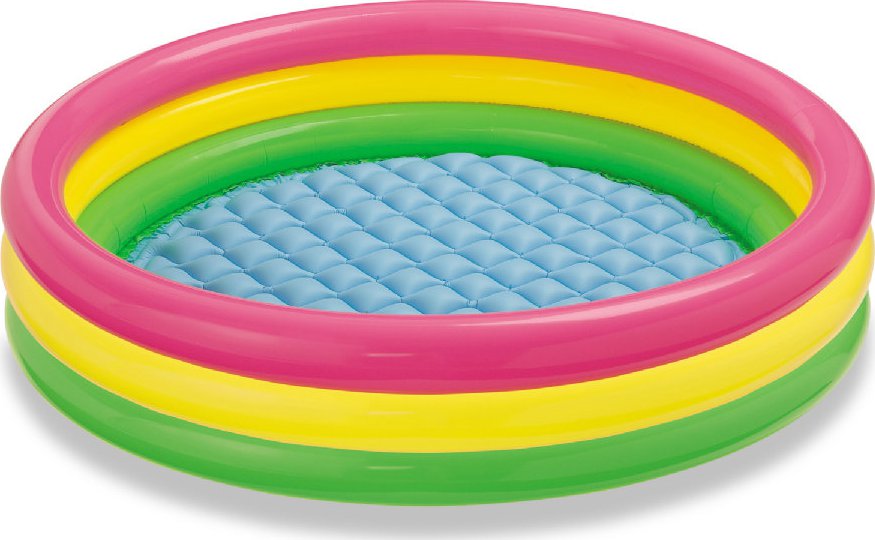 Intex 57412 114 x 25 cm zelený/žlutý/růžový od 131 Kč - Zbozi.cz
