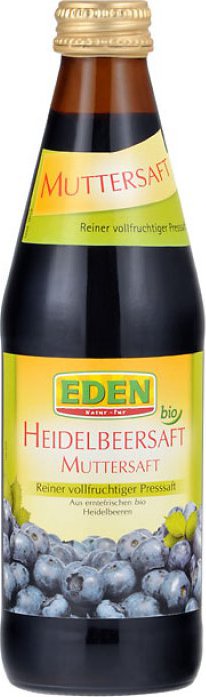 Recenze Eden Bio Šťáva borůvková 330 ml - Zbozi.cz