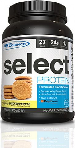 PEScience Select Protein 837 g snickerdoodle od 595 Kč - Zbozi.cz