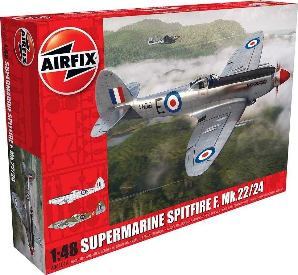 Airfix Supermarine Spitfire F.Mk22/24 1:48 - Zbozi.cz