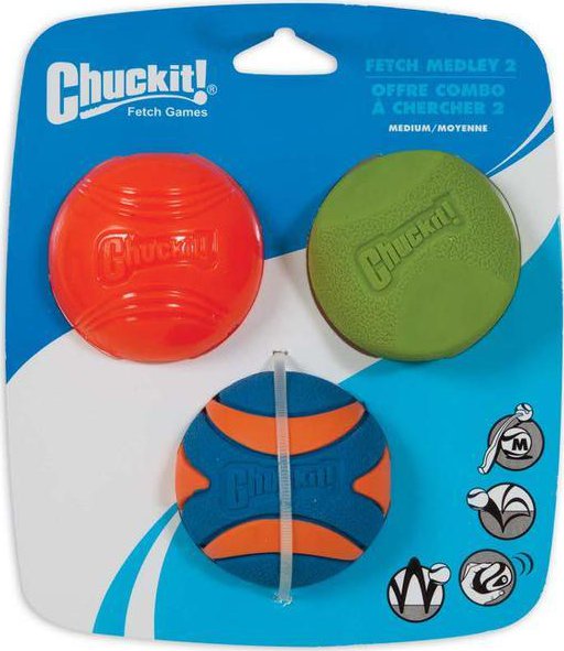 Chuckit! Medley 2 Medium 6,5cm od 390 Kč - Zbozi.cz