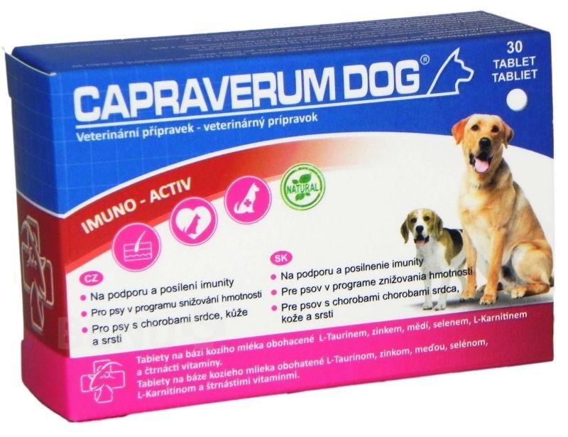 Capraverum Dog imuno-aktiv 30 tbl. - Zbozi.cz