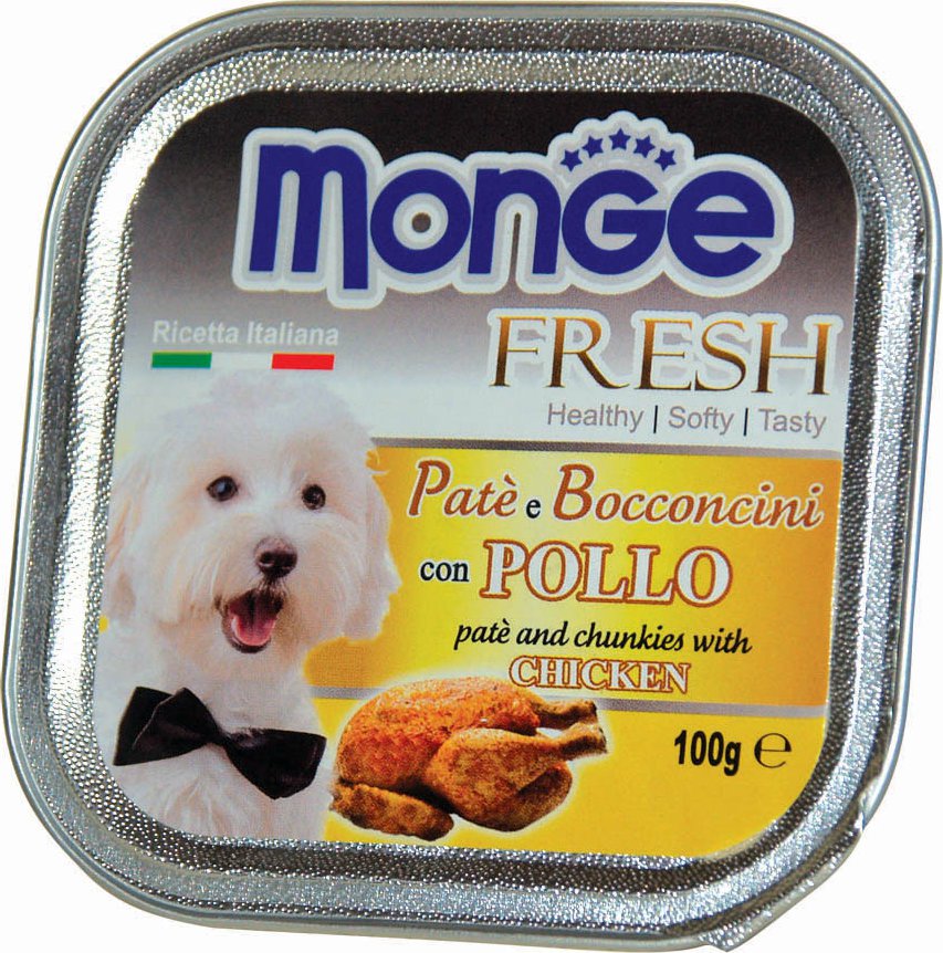 Monge Fresh kousky s kuřecím 100 g od 16 Kč - Zbozi.cz
