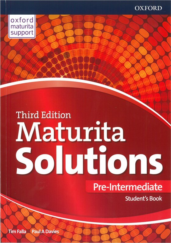 Foto Anglický jazyk Maturita Solutions Pre-intermediate Student's Book ... Foto Anglický jazyk Maturita Solutions Pre-intermediate Student's Book ...
