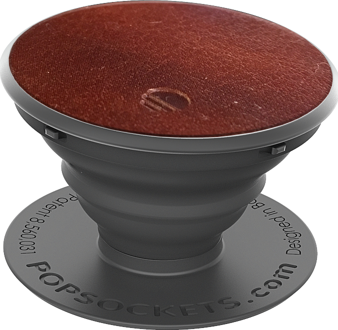 PopSockets Brown Vegan Leather - Zbozi.cz