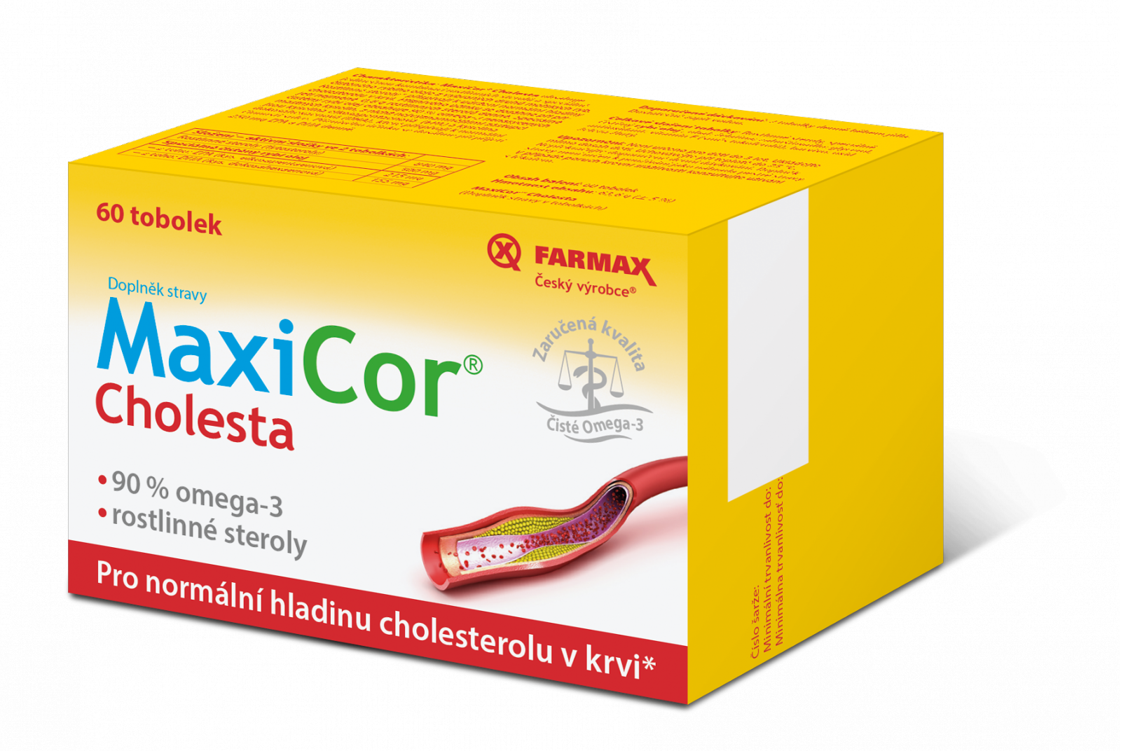Farmax MaxiCor Cholesta 60 tob. - Zbozi.cz