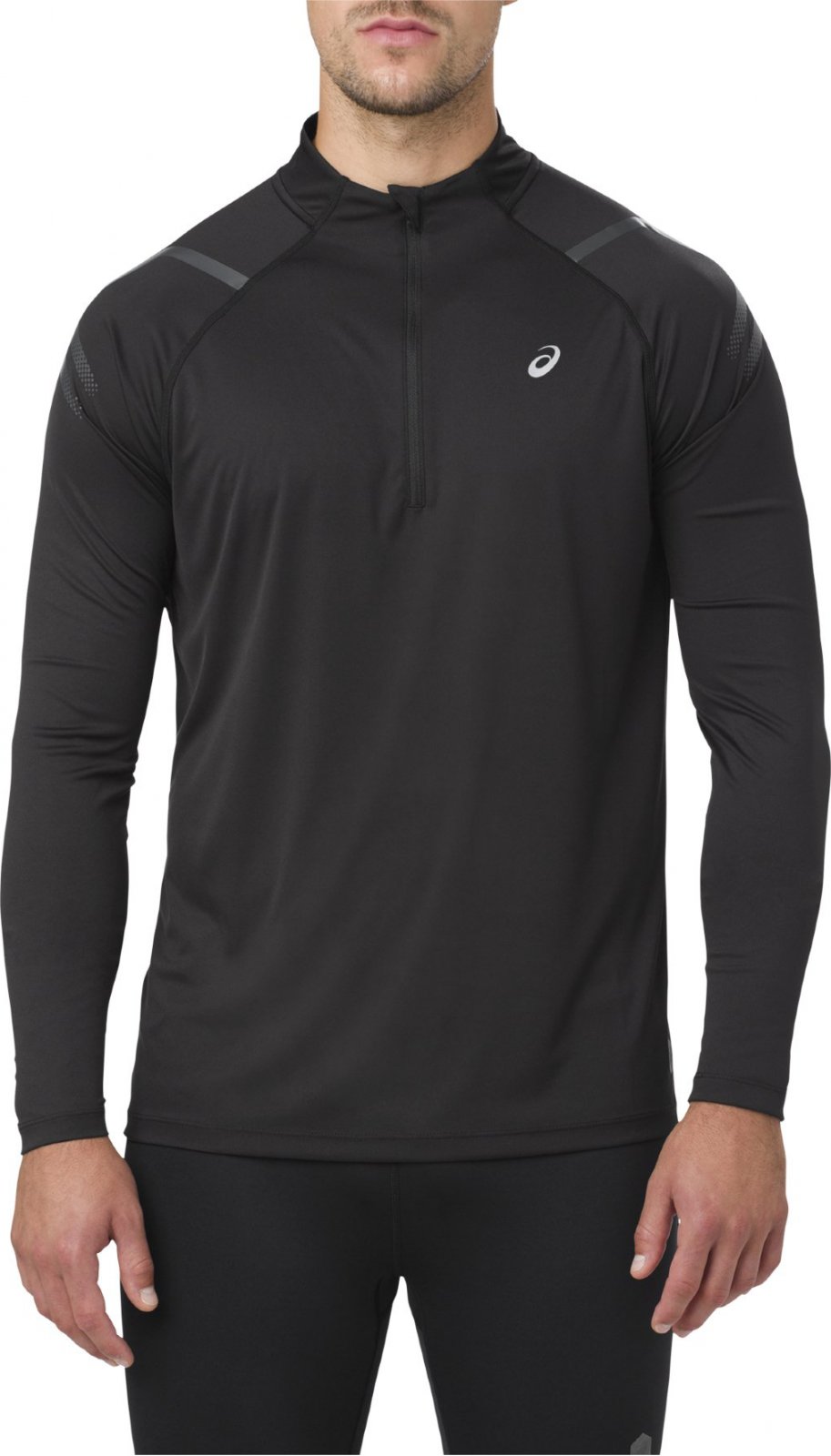 Asics Icon LS 1/2 Zip černé - Zbozi.cz