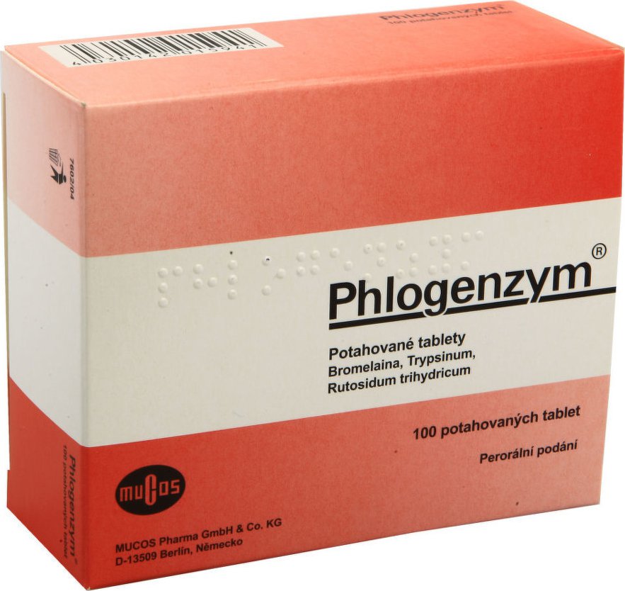 Mucos Phlogenzym, 100 tbl. - Zbozi.cz