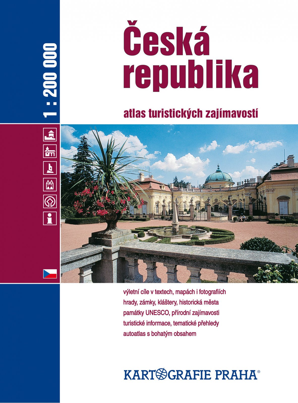 Česká republika: Atlas turistických zajímavostí 1:20 000 - Kartografie ...