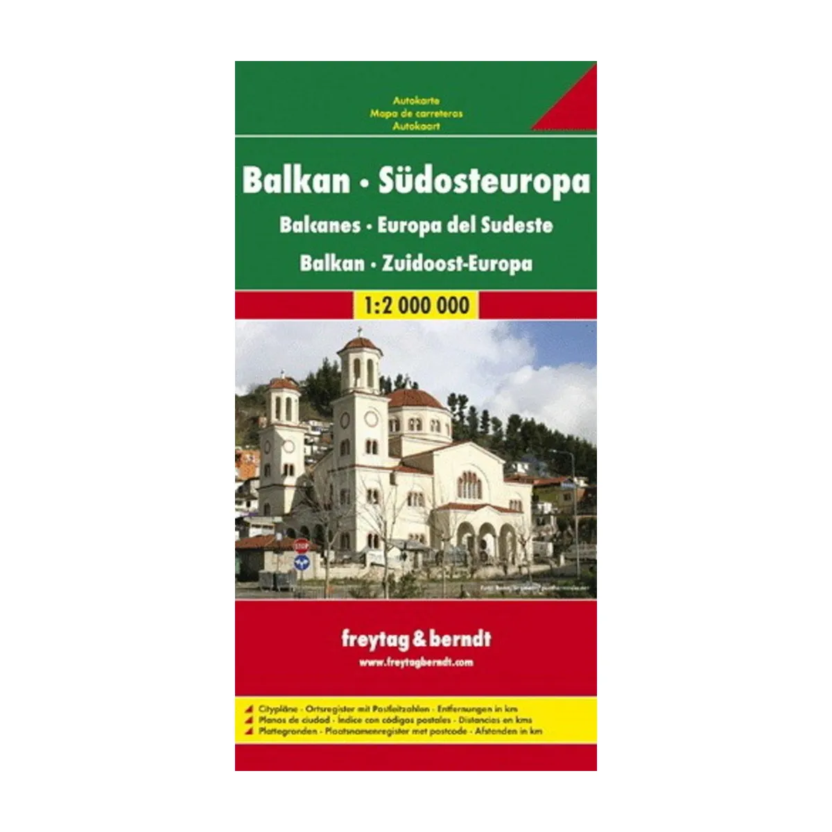 Foto Automapa: Balkán 1:2 000 00 - Freytag & Berndt - Zbozi.cz