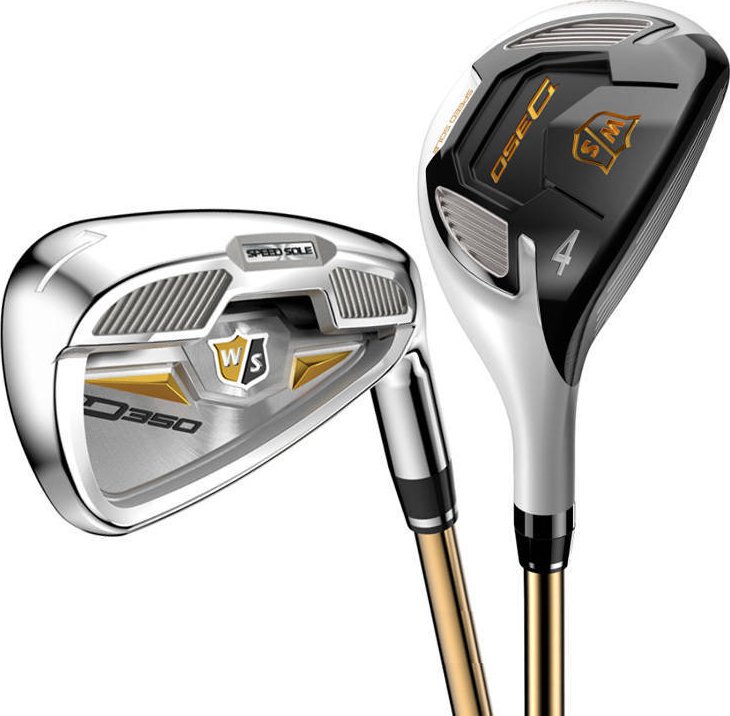 Wilson Staff D350 Combo Irons 5H 6-SW Graphite Regular RH - Zbozi.cz