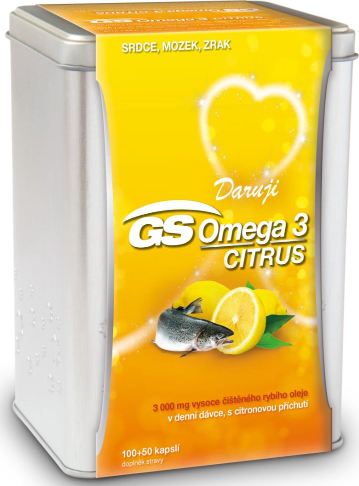 Green Swan Pharmaceuticals Omega 3 citrus 3000 mg - Zbozi.cz