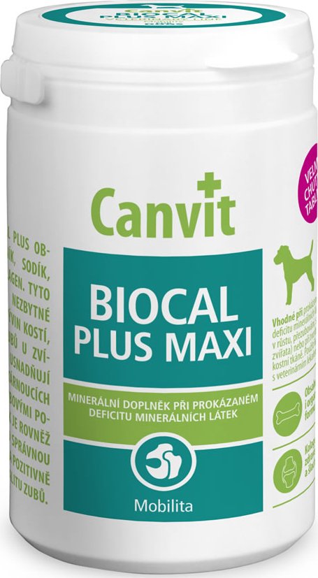 Canvit Biocal Plus Maxi 230 tbl. od 169 Kč - Zbozi.cz