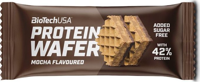 BioTech USA Protein Wafer 35,5 g mocha - Zbozi.cz