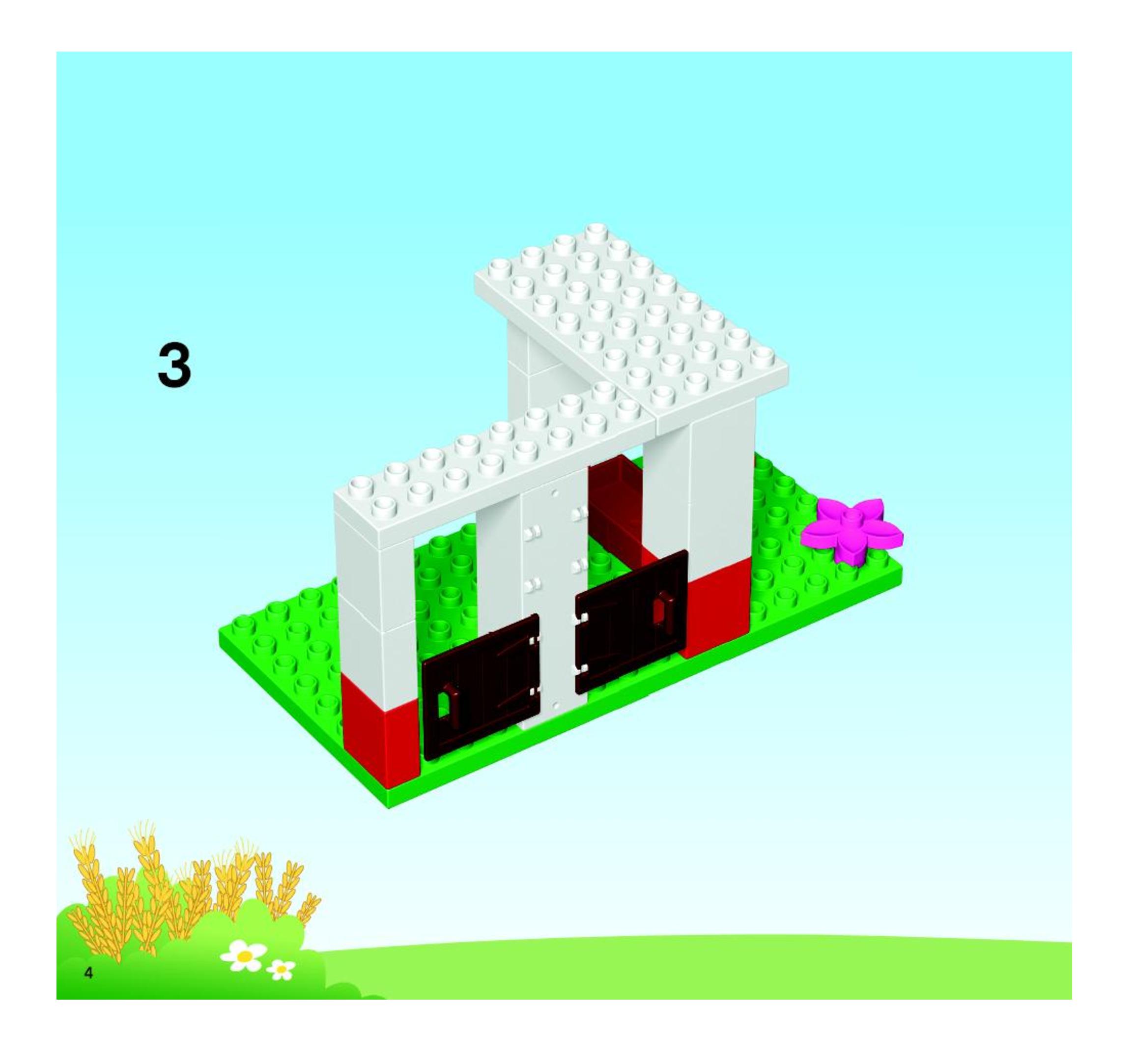 Návod na stavbu LEGO Duplo 5648 Koňské stáje - Zbozi.cz