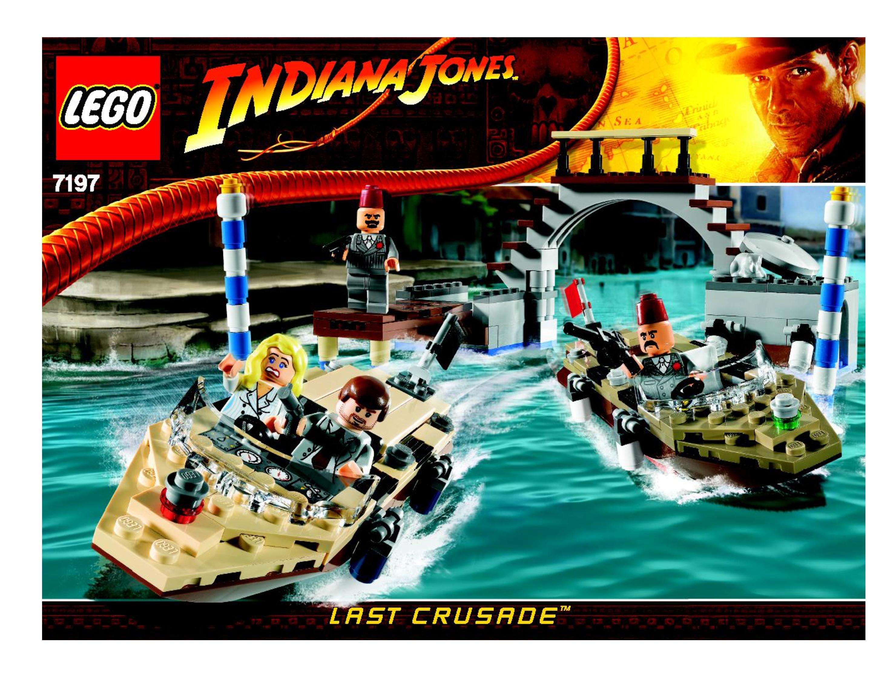 Návod na stavbu LEGO Indiana Jones 7197 Pronásledování - Zbozi.cz