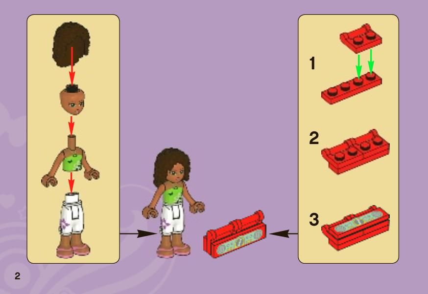 Návod na stavbu LEGO Friends 3932 Andrea na pódiu - Zbozi.cz