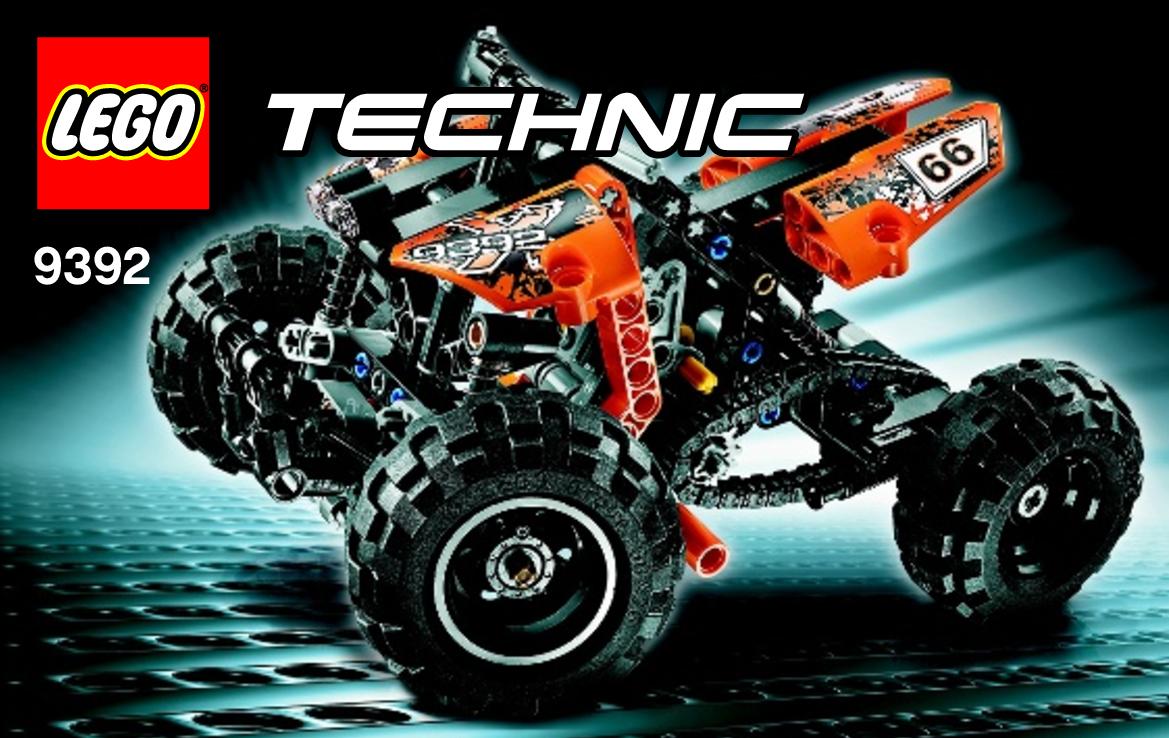 Návod na stavbu 1 LEGO Technic 9392 Čtyřkolka - Zbozi.cz Návod na stavbu 1 LEGO Technic 9392 Čtyřkolka - Zbozi.cz