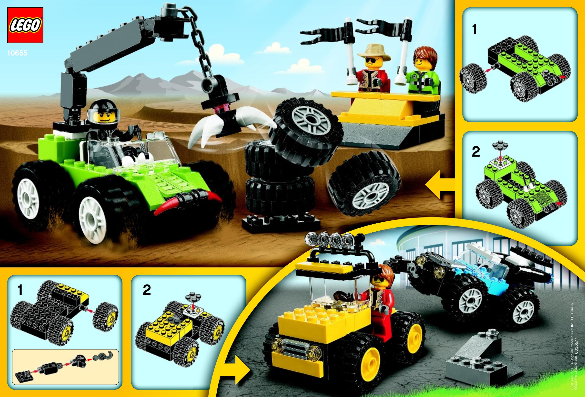 Návod na stavbu LEGO Classic 10655 Monster truck - Zbozi.cz