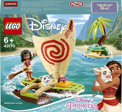 LEGO Disney 43170 Vaianino oceánské dobrodružství - Zbozi.cz