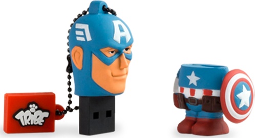 Tribe Captain America 16 GB (FD016501) od 351 Kč - Zbozi.cz