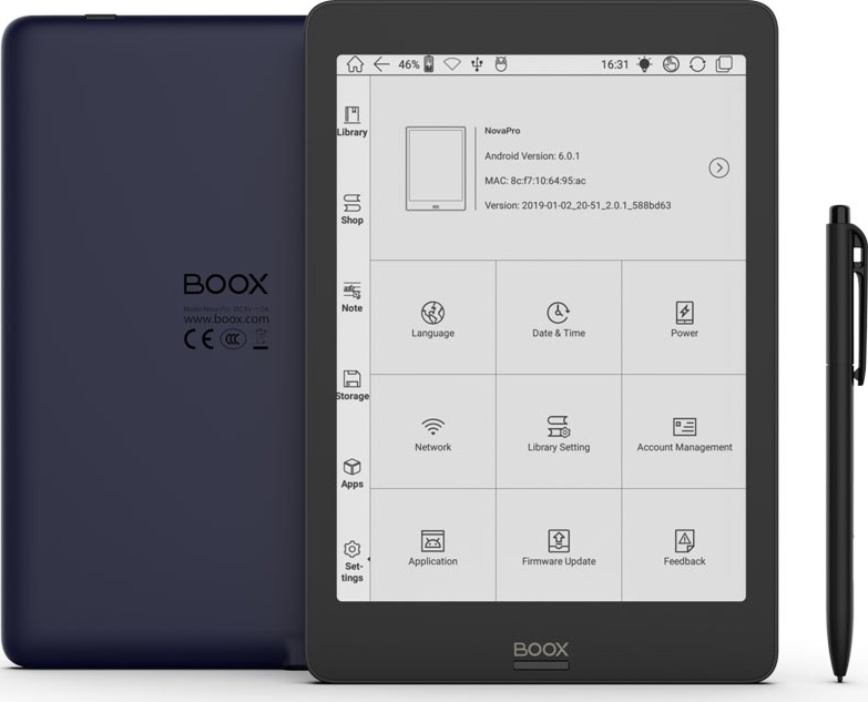 Onyx Boox Nova Pro 7,8" - Zbozi.cz