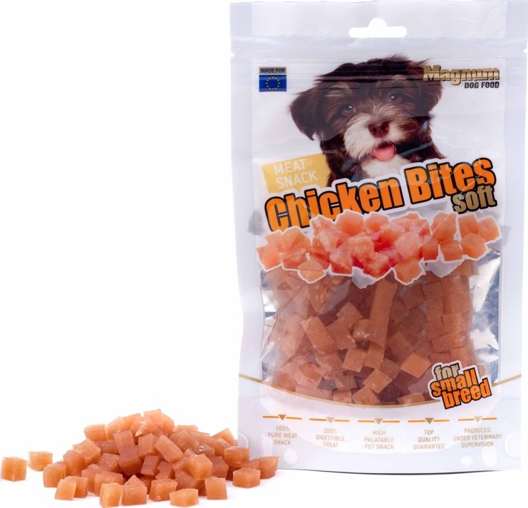 Magnum Dog Food Chicken bites soft 80 g od 34 Kč - Zbozi.cz