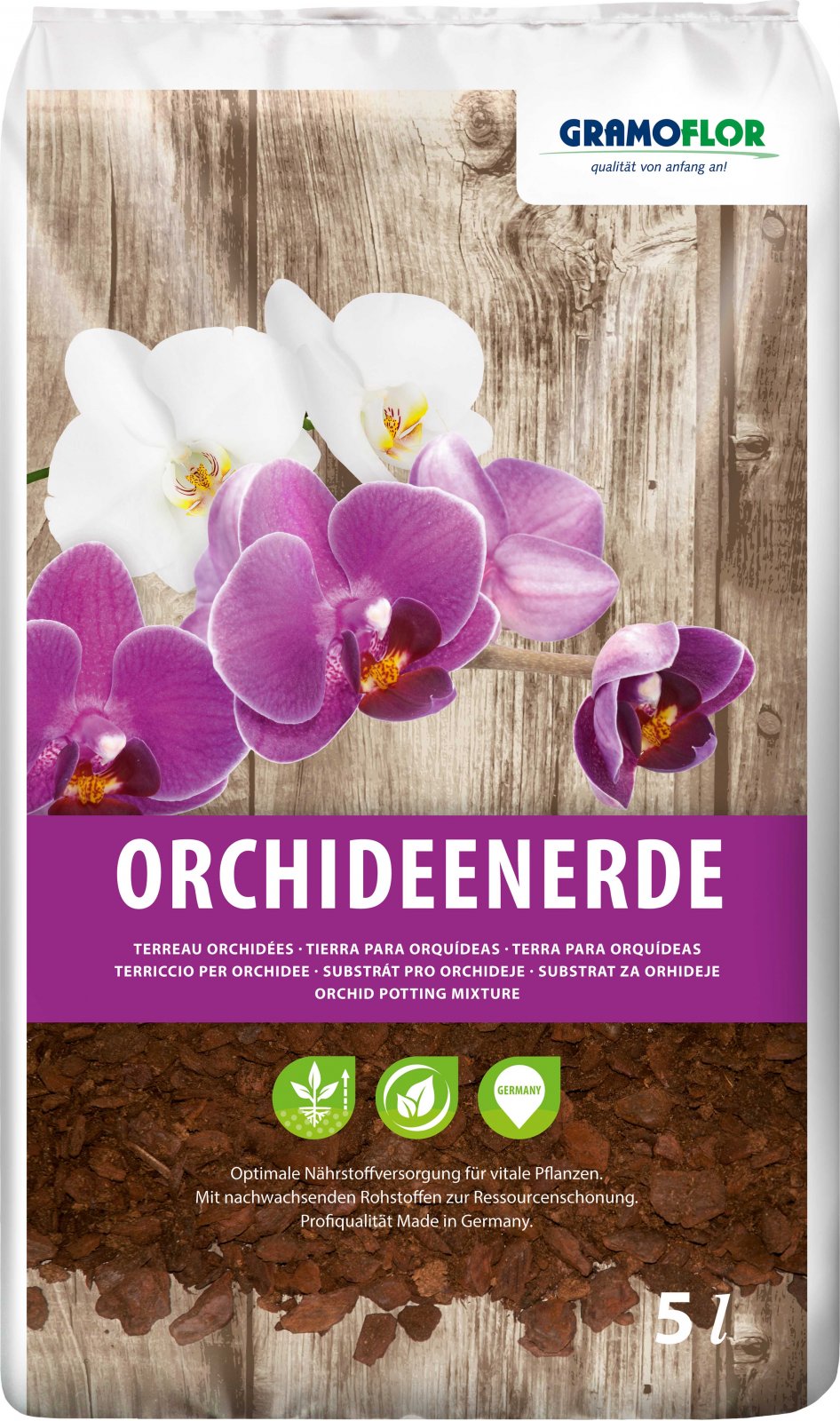 GRAMOFLOR Substrát pro orchideje 5 l od 89 Kč - Zbozi.cz