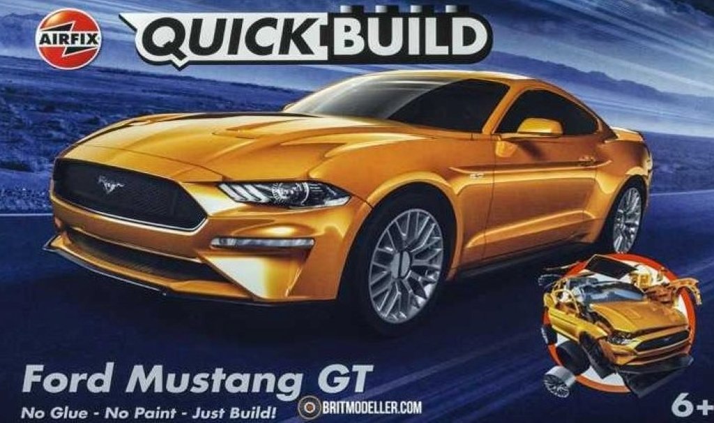 Airfix Quick Build Ford Mustang GT 18,4 cm od 414 Kč - Zbozi.cz
