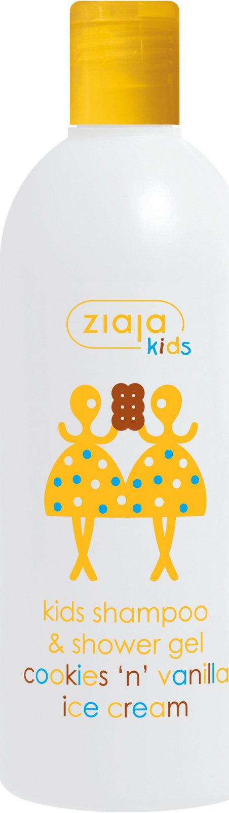 Ziaja Kids Cookies and Vanilla Ice Cream šampon a sprchový gel 2v1 400 ...