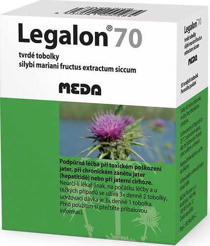 MEDA Pharma Legalon 70 mg 30 cps. - Zbozi.cz
