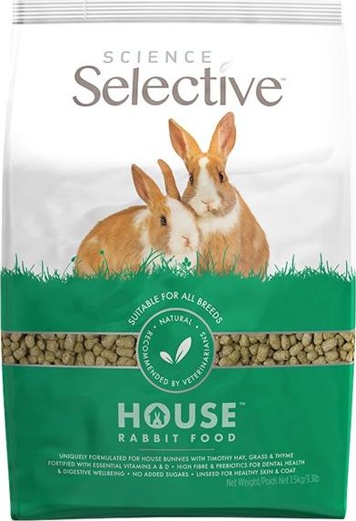 Supreme Petfoods Science Selective House Rabbit 1,5 kg od 264 Kč - Zbozi.cz