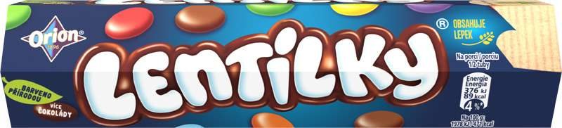Orion Lentilky 38 g od 20 Kč - Zbozi.cz