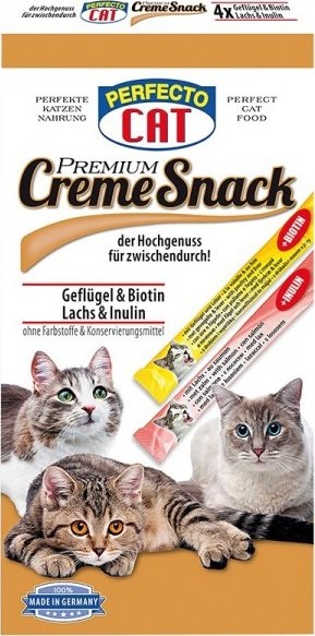 Perfecto Cat Premium Adult krémová svačinka 8x 15 g - Zbozi.cz