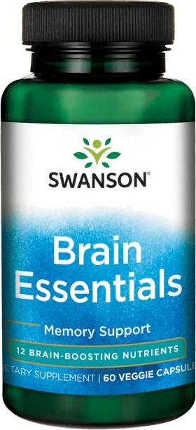 Swanson Brain Essentials 60 cps. od 494 Kč - Zbozi.cz