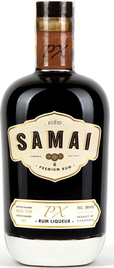 Samai PX Rum Liqueur 38 % 0,7 l od 1 590 Kč - Zbozi.cz