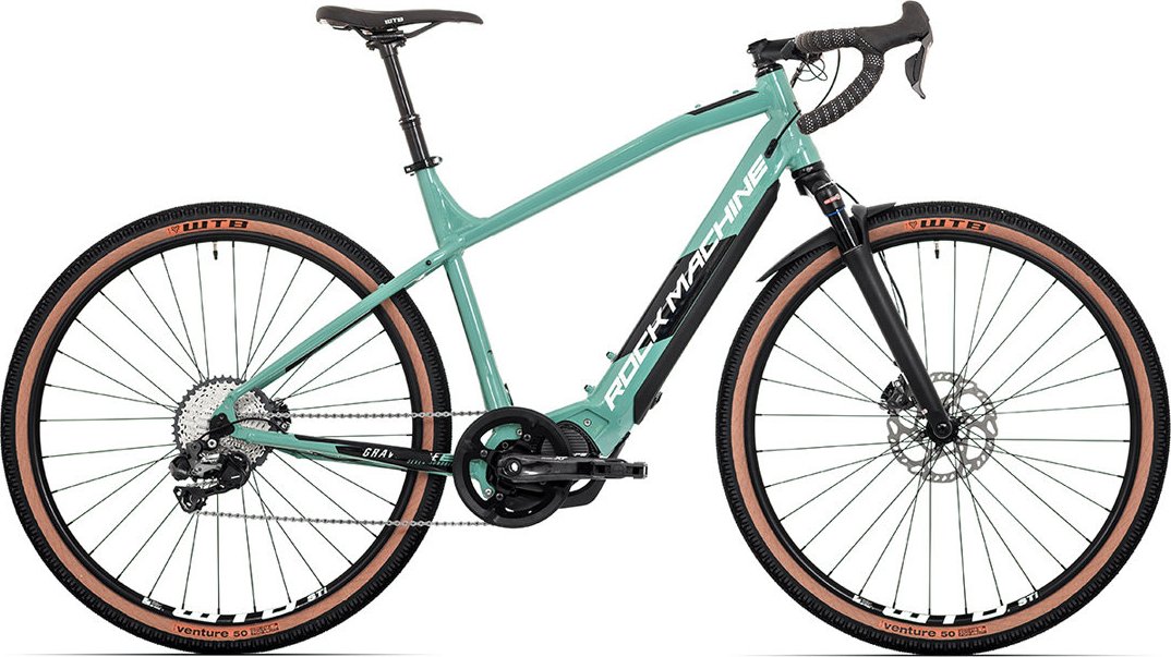 Rock Machine Gravelride INT e700 Di2 504 Wh 28" Gloss Light Slate/Black ...