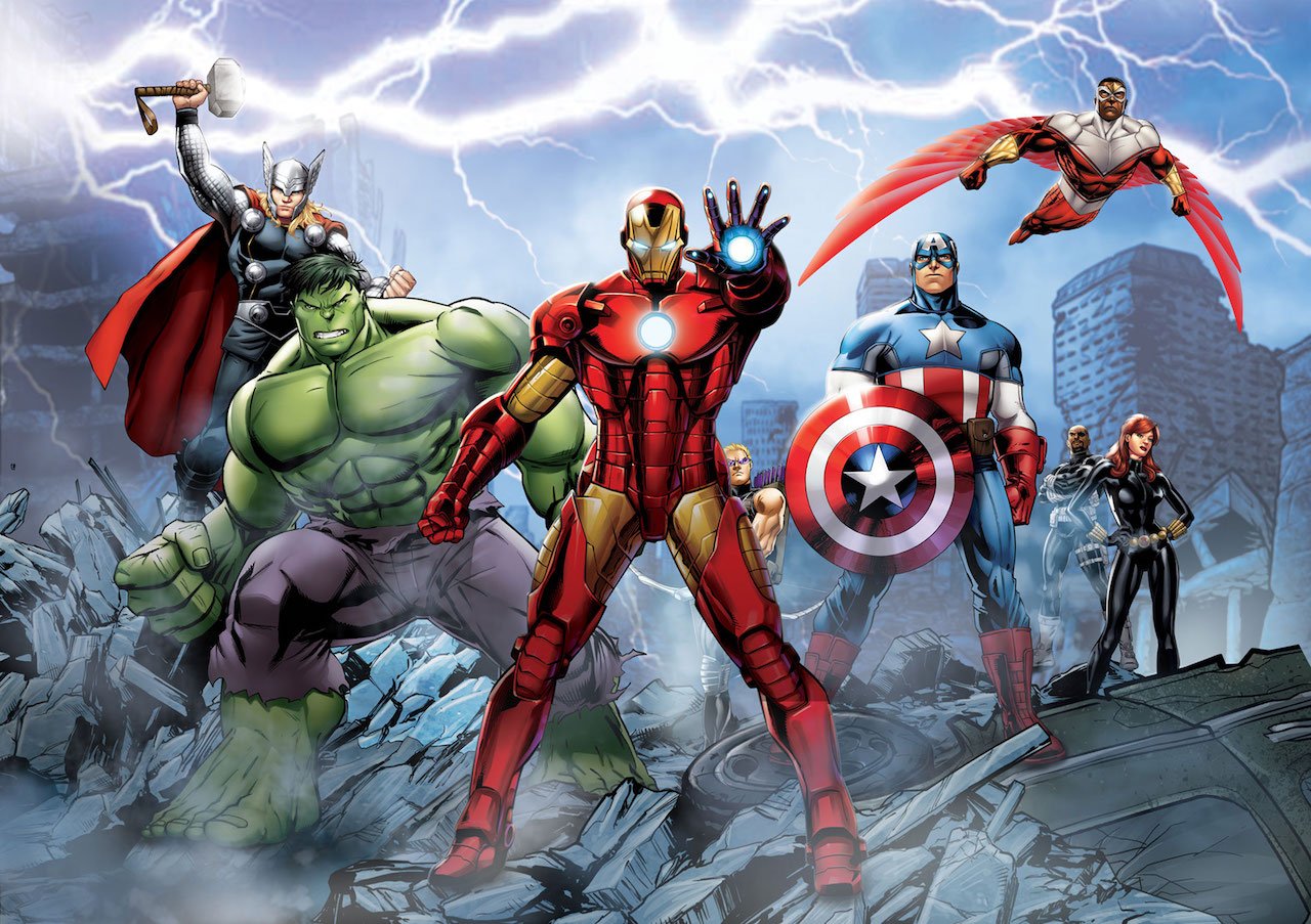 AG Design Avengers 252 x 182 cm od 999 Kč - Zbozi.cz
