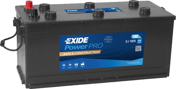Exide PowerPRO Agri EJ1805 EXIDE 12V 180Ah 1000A od 5 027 Kč - Zbozi.cz