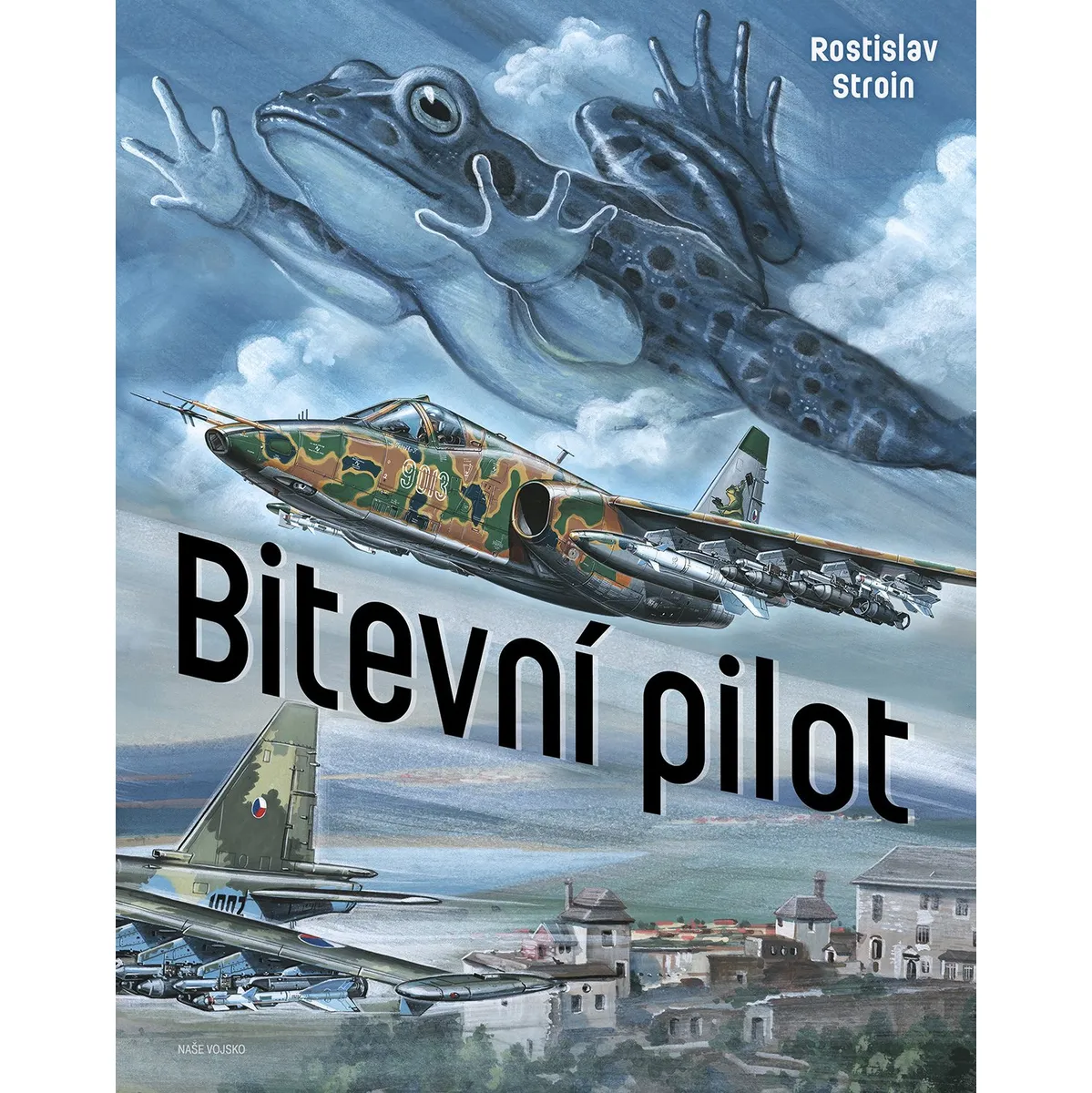 Foto Literární biografie Bitevní pilot - Rostislav Stroin (2022, pevná ...